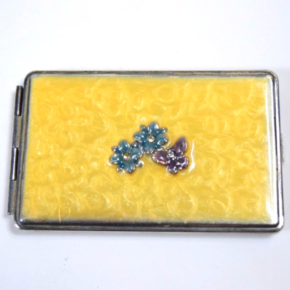 Vintage | Bags | Vintage Mirrorcard Holder | Poshmark